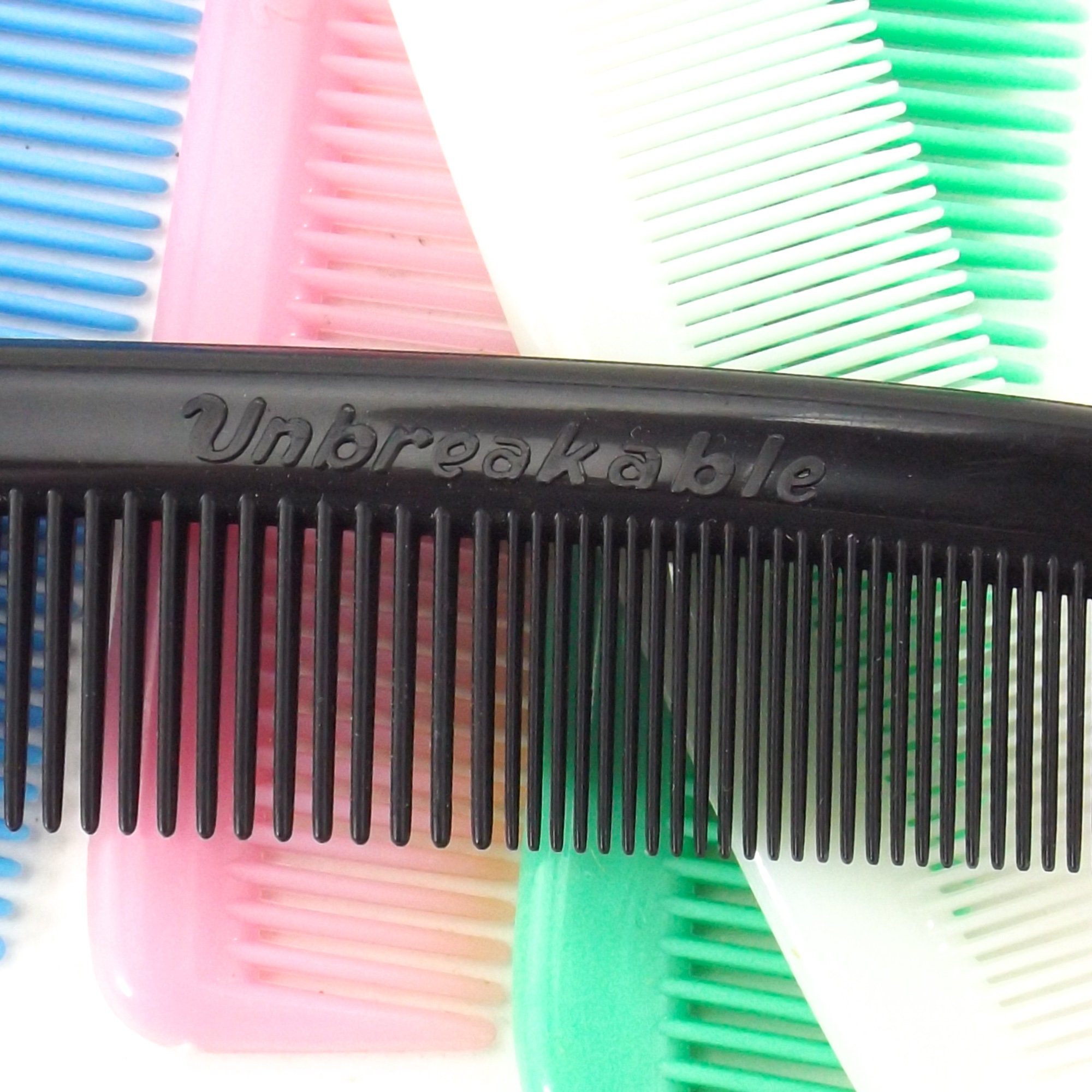 Vintage Unbreakable Hair Comb 70s 80s Vintage NOS Nylon | Etsy