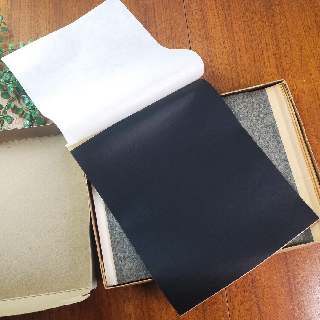 NOS Vintage Carbon Paper Ream White Copy Set Copysette Huron Style B ...