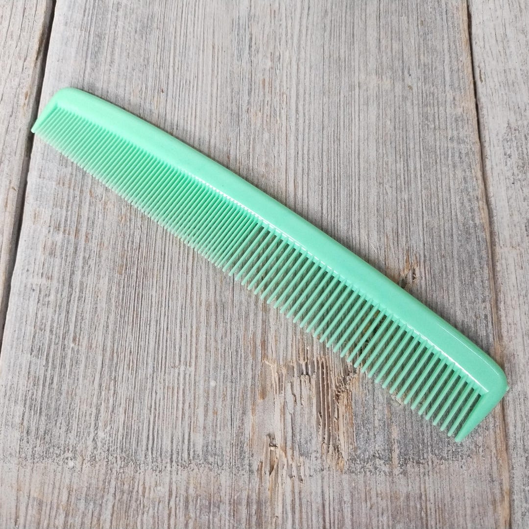 Unbreakable Medium Dresser Hair Comb Nylon Plastic 6.75" 1pc Mint Green ...