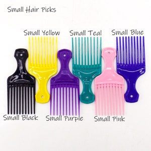 NOS Vintage Hair Pick Comb: Unbreakable Nylon Plastic, Afro Styling - Etsy