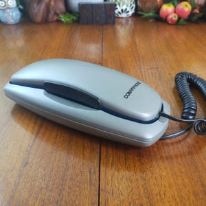 1990s Conair-phone Telephone Silver/blue Landline Phone Trimline Touch ...