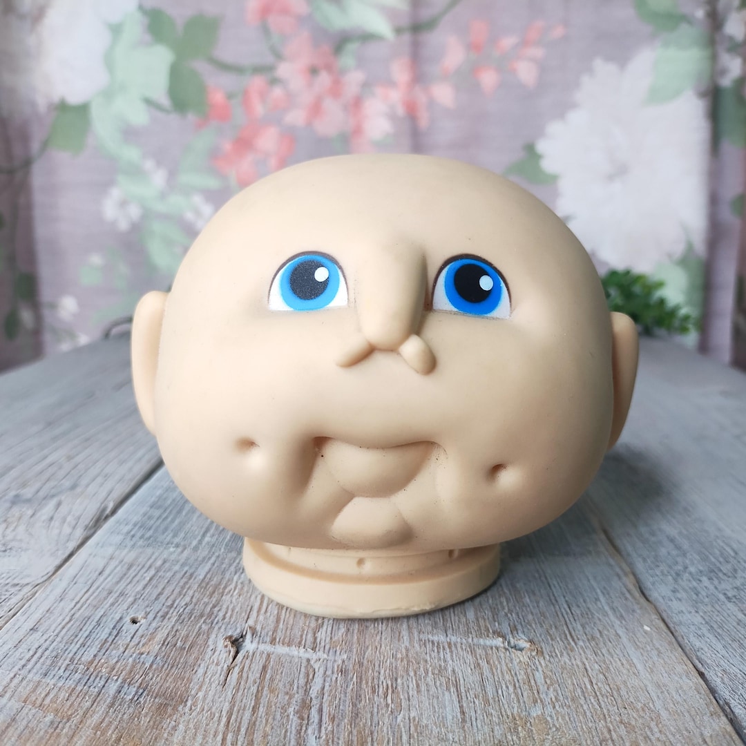 Mn Thomas Rubber Doll Head Cabbage Patch Kid Craft Supplies Doll Making ...