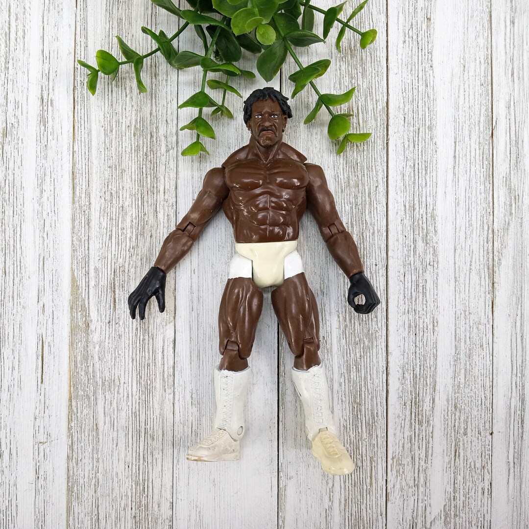 2001 WWE Booker T Wrestling Action Figure Jakks Pacific Loose Wrestler ...