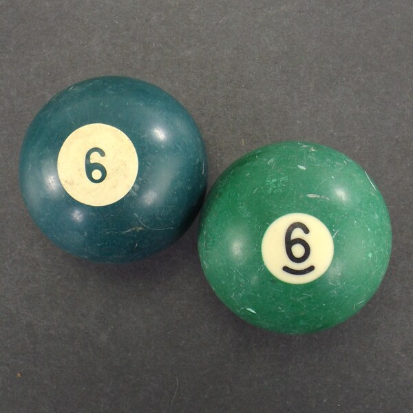 Vintage Pool Ball - Etsy