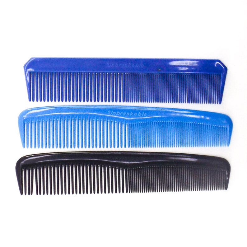 Vintage Unbreakable Comb 70s 80s NOS Nylon Plastic Pocket Comb | Etsy