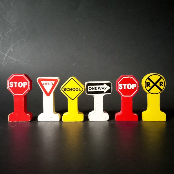 Vintage Stop Sign - Etsy