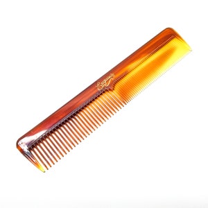 Vintage Hair Comb NOS Plastic Comb, Hair Accessories, Tortoise Shell ...