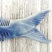 60s 70s NOS Vintage Hair Comb French Dolphin Shaped Comb Depose Plastic ...