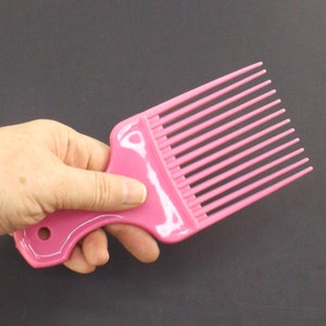 NOS Vintage Pick | Large Hair Pick | Curly Hair Pick | Afro Pick ...