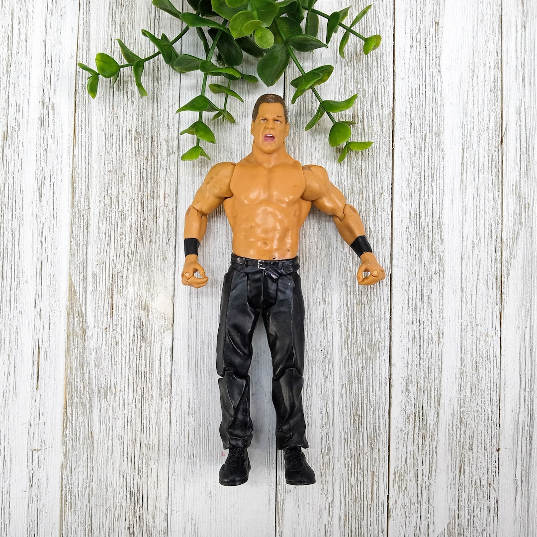 2001 WWE Chris Benoit Wrestling Action Figure Jakks Pacific Loose ...