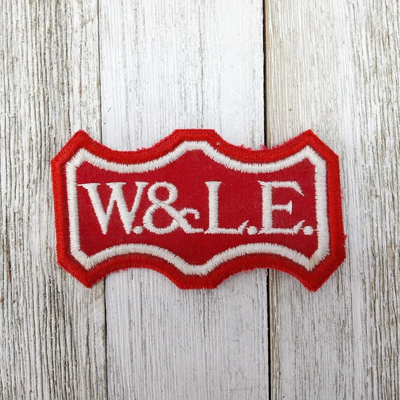 NOS vintage railroad patch W&LE rail line embroidered… - Gem