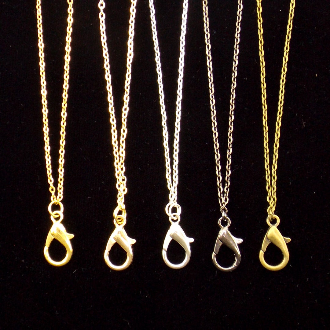 Id Badge Holder Necklace | Gold Chain Lanyard | Ring Holder Necklace - Etsy