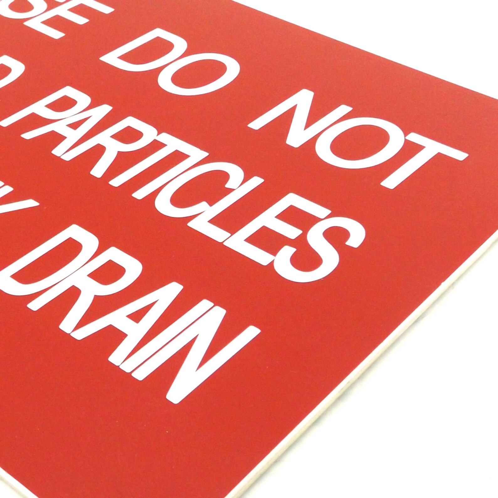 do-not-put-food-in-sink-sign-industrial-kitchen-office-decor-etsy