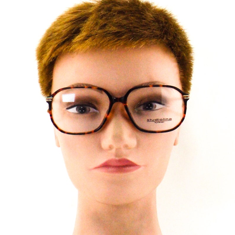 Vintage Eyeglasses Studioline Tortoise Shell Rimmed Eyeglasses - Etsy
