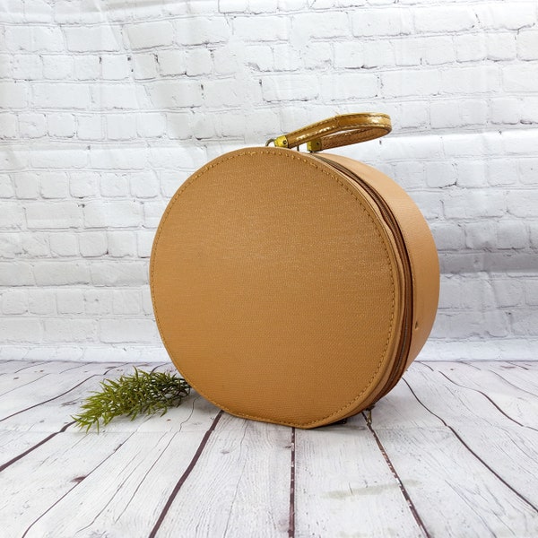 Round Suitcase - Etsy