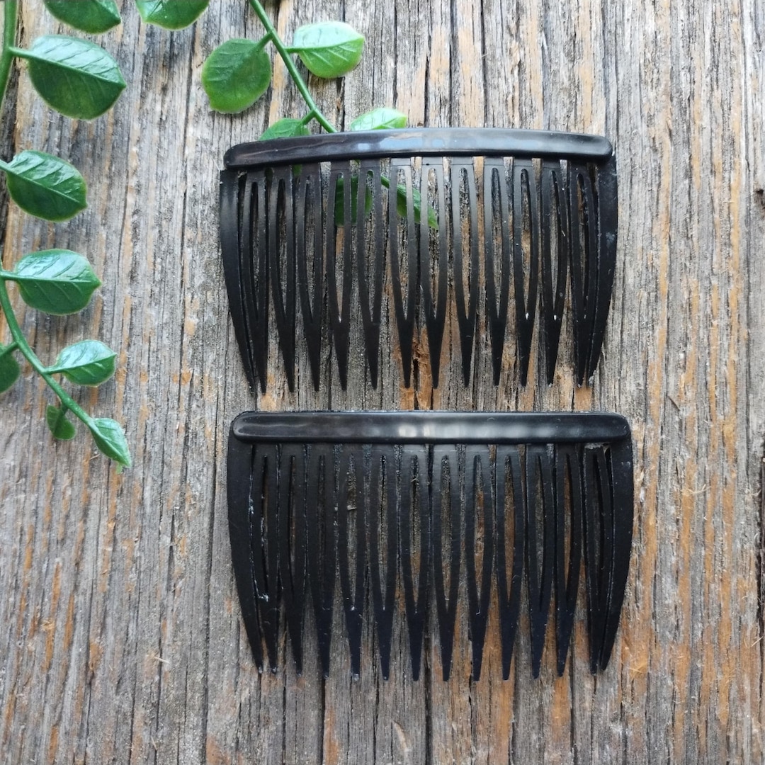 Goody Side-hair Combs Black Pair Usa Fashion Hair Accessories Accessory ...