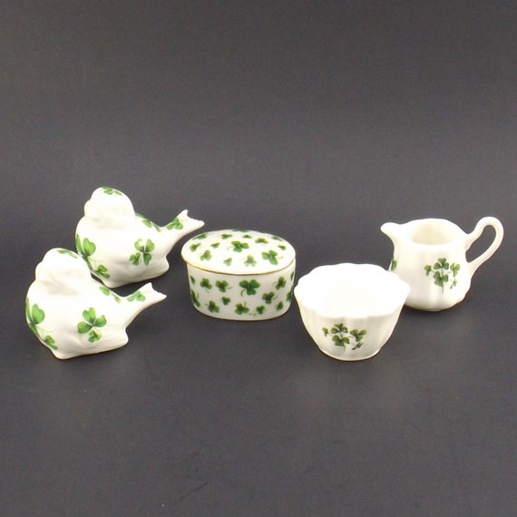 Vintage Irish Porcelain Pottery Miniature Hammersley Bird | Etsy