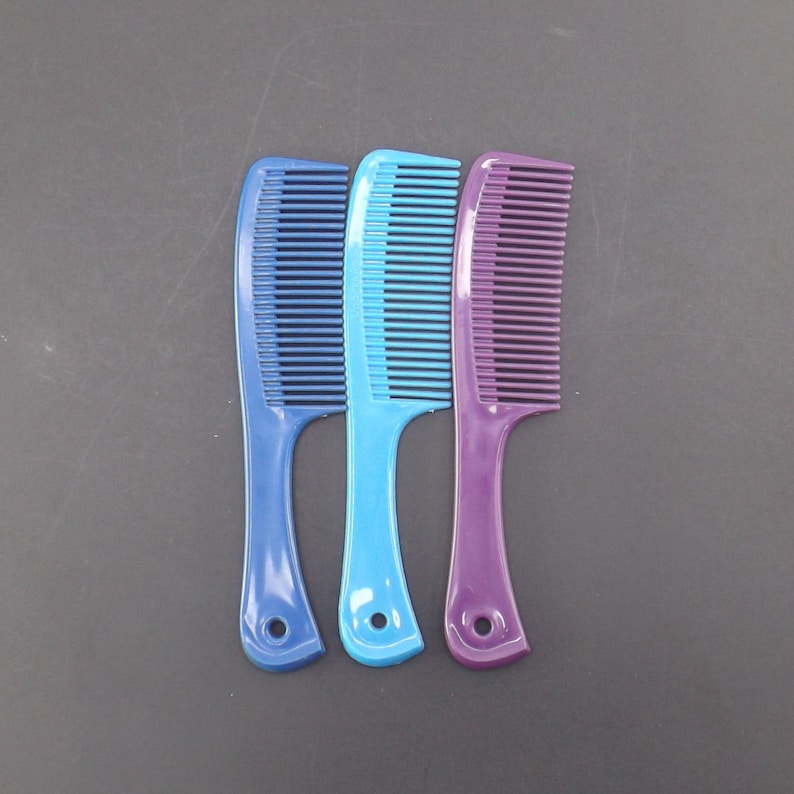 NOS Vintage Comb 70s 80s Unbreakable Plastic Large Pocket | Etsy