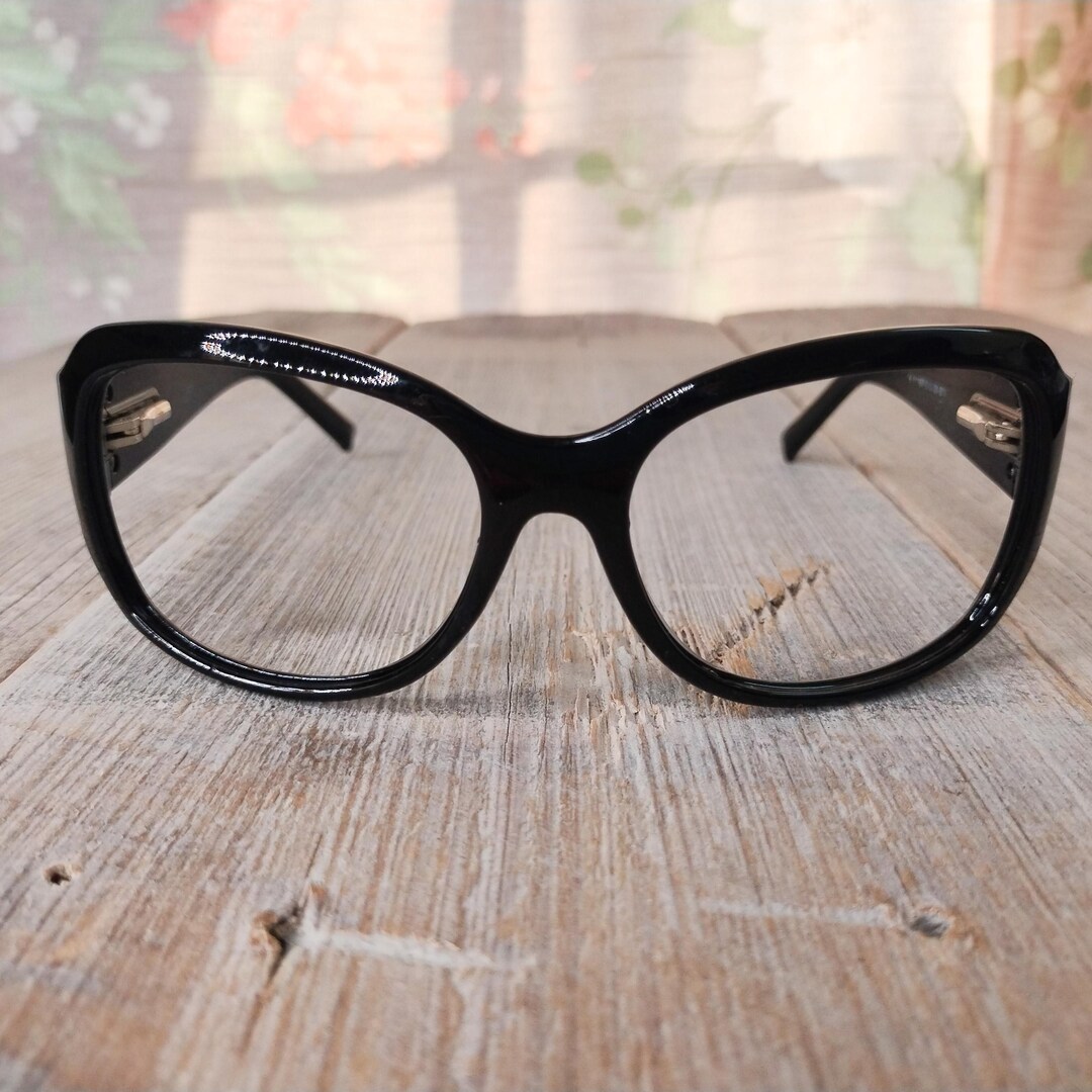 Black Oversized Butterfly Glasses Frames Only Costume/rave/festival ...