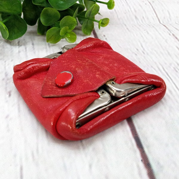 Leather Coin Purse - Etsy