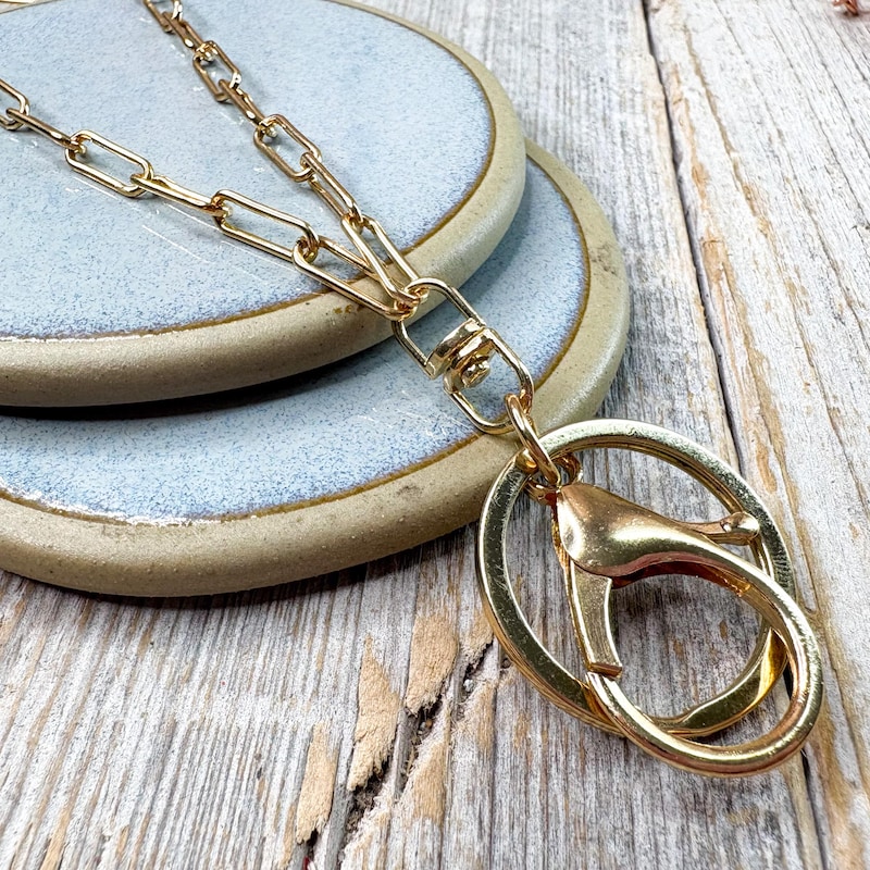 Custom Chunky Key Chain - Etsy