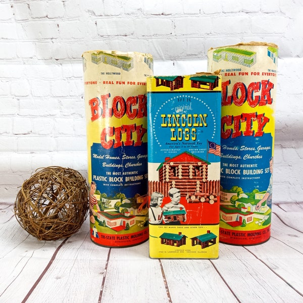 Block City Building Blocks - Etsy