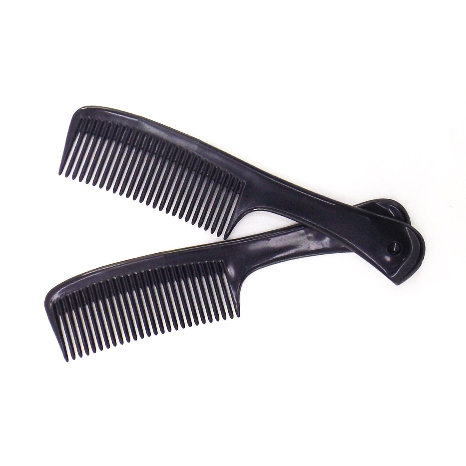 Large Black Plastic Comb NOS Vintage Unbreakable Comb - Etsy