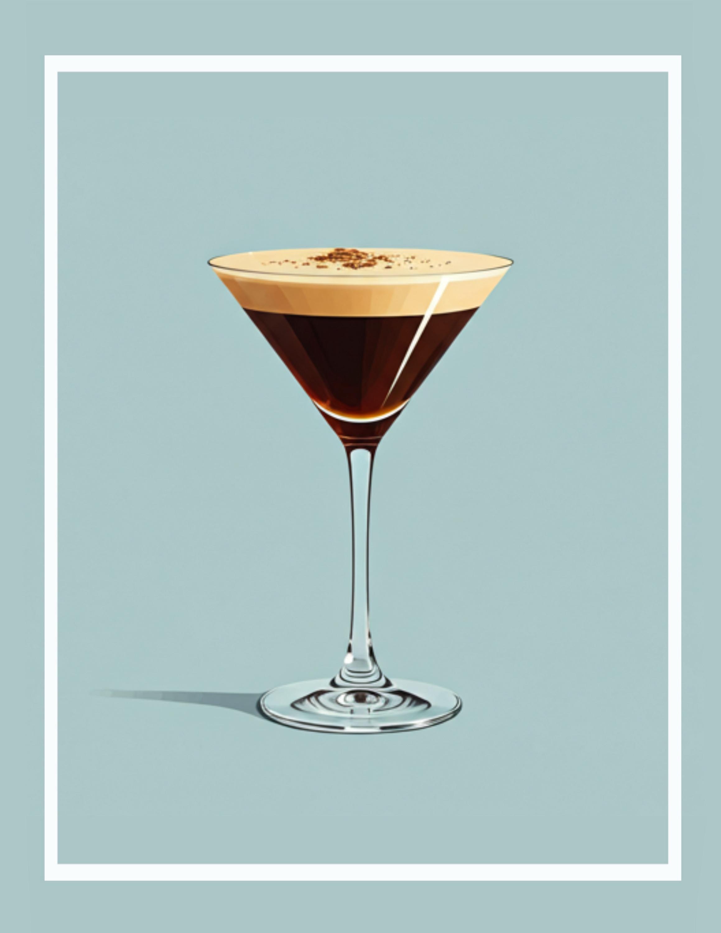 Cocktail Wall Art Print | Bar Cart Decor | Home Bar Artwork | Kitchen ...