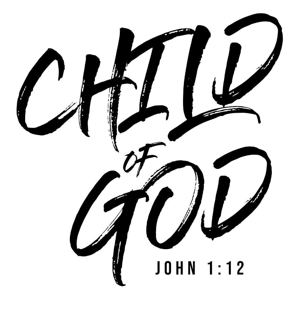 Child of God Logo PNG for T-shirt - Etsy