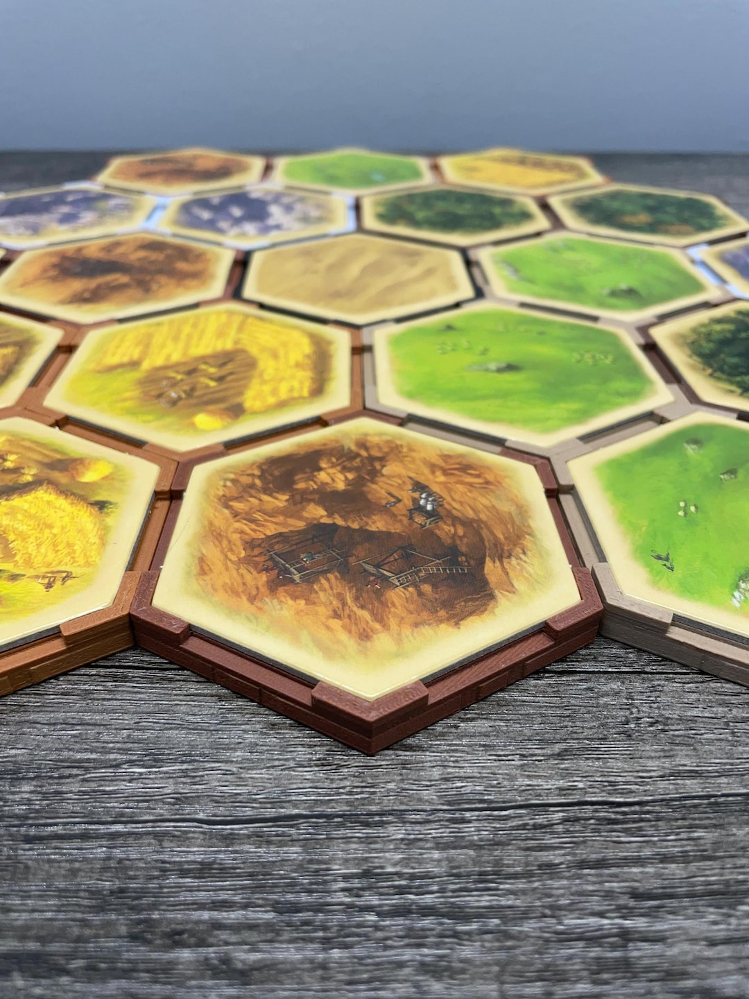 Settlers of Catan Magnetic Hex Game Board Frame STL File Only - Etsy