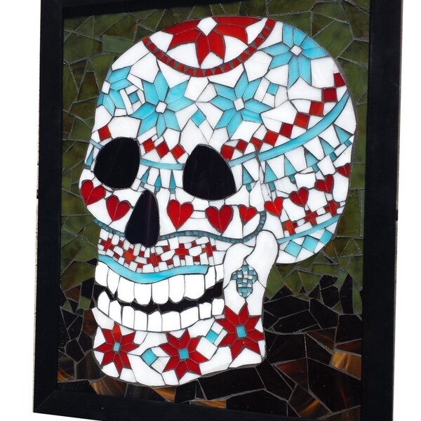 Mosaic Skull - Etsy