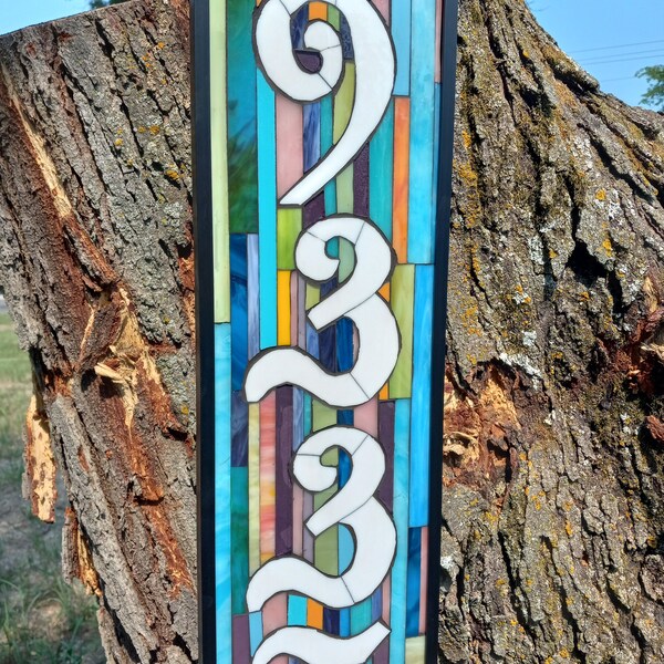Mosaic House Number - Etsy