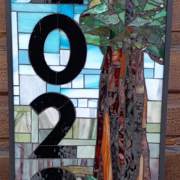 Stained Glass Number Template - Etsy