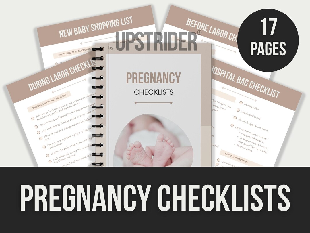 Pregnancy Checklists | Ultimate Pregnancy Planning Guide | Baby Prep ...