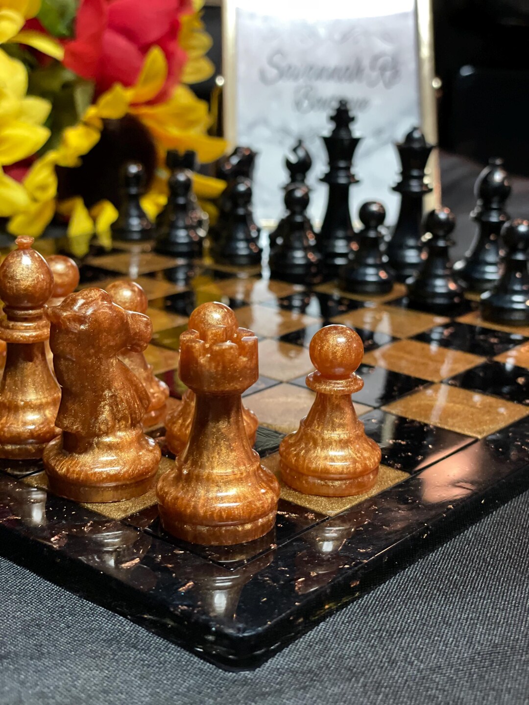 Custom Chess Board | Custom Checkers | Custom Chess or Checker Pieces ...