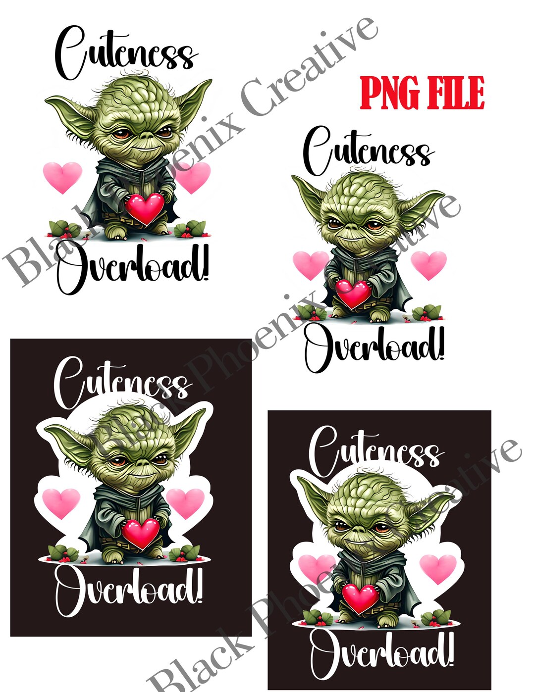 Cute PNG Download With Cuteness Overload Quotes |tshirt Print Design ...