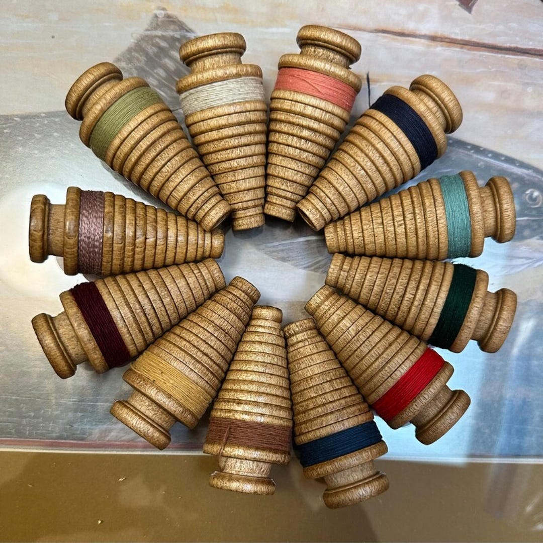 Christmas Tree-shaped Cop Shuttle Bobbin/ Set of 12, 3 Tall - Etsy