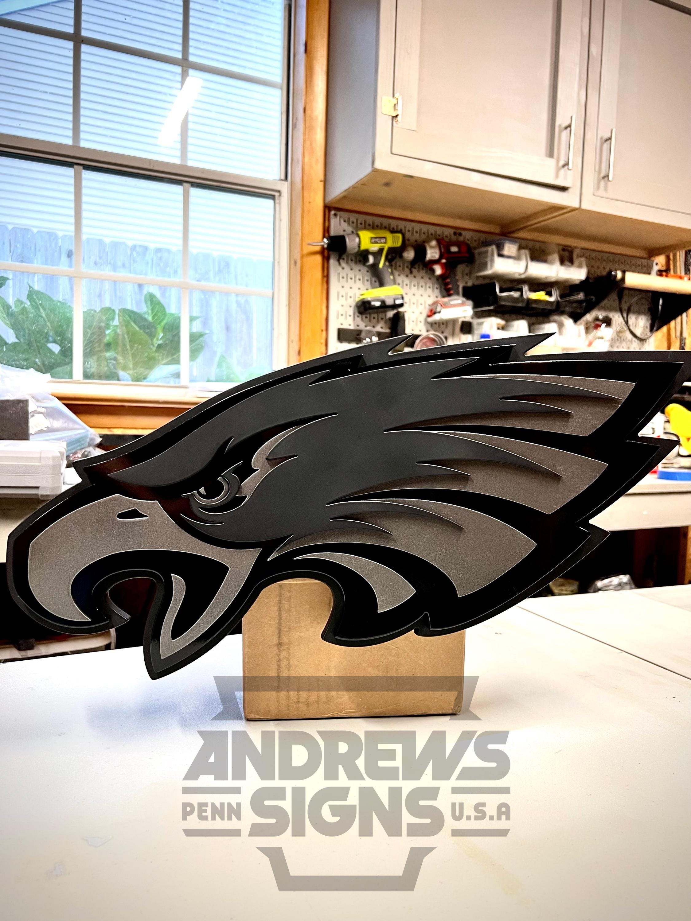 Dimensional Philadelphia Eagles Sign - Etsy