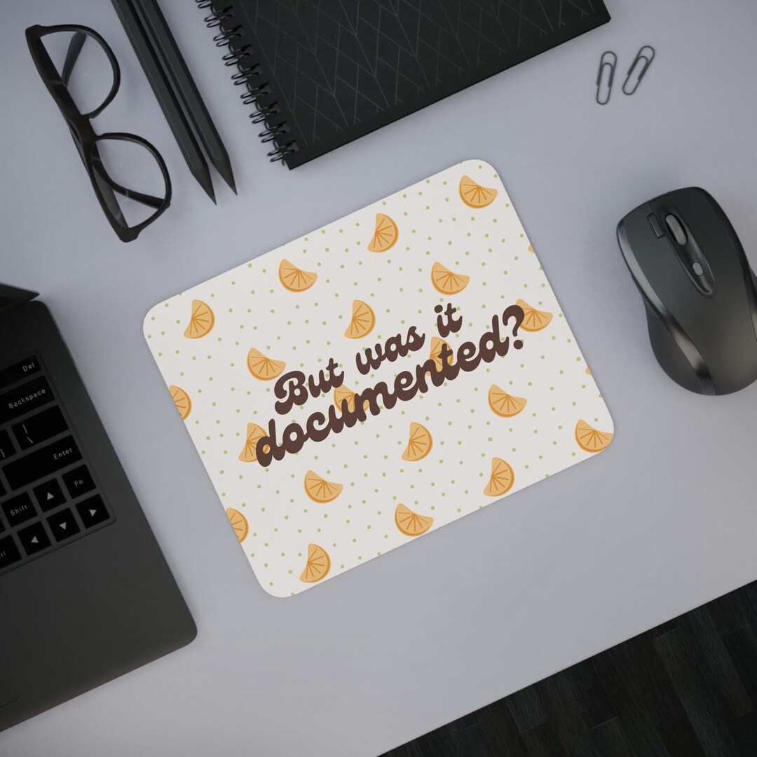 Mouse Pad Office Desk Accessories Meme Desk Decor for Work Bestie Gift ...