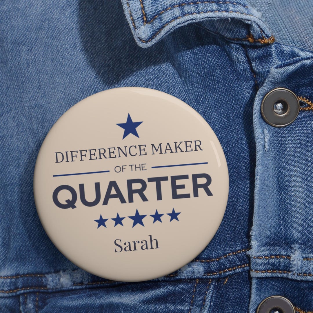 Custom Employee Appreciation Gifts | 'difference Maker of the Quarter ...