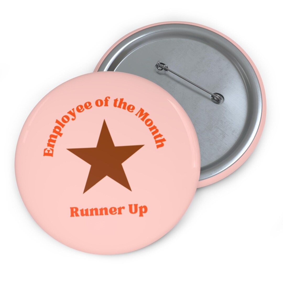 Gag Gift Swag for Employee Appreciation Funny Merch Office Button Pins ...