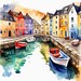 9 Harbour Scenes Clipart 9 Jpgs - High Quality Designs, Digital Print ...