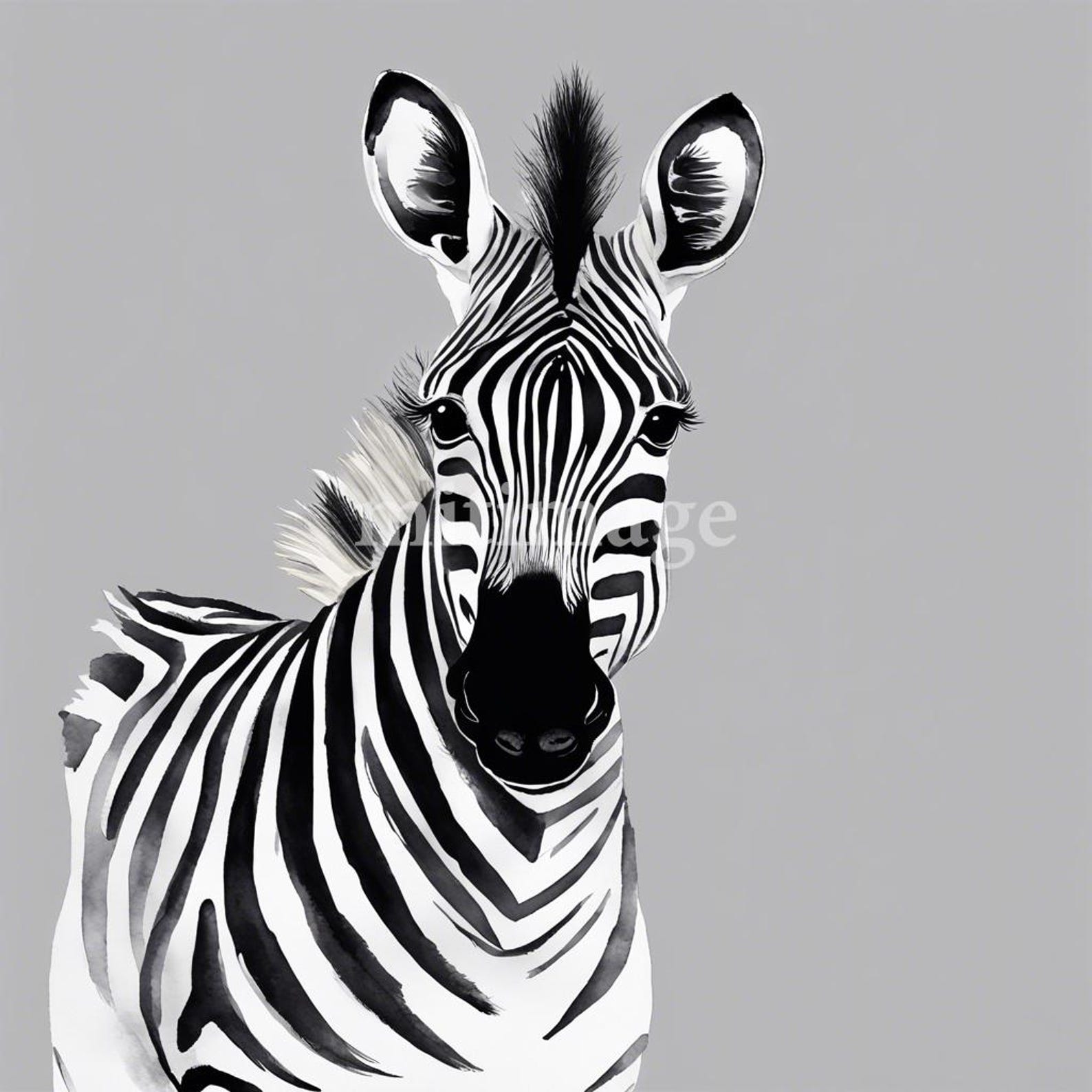 10 Cute Zebra Clipart 10 Jpgs - High Quality Designs, Digital Print ...