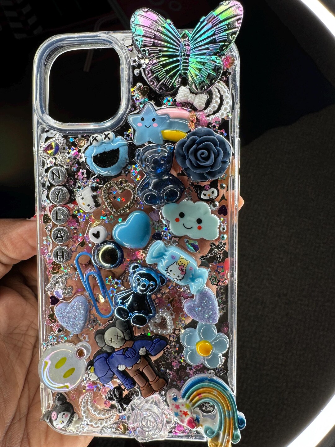 Blue Themed Junk Case iPhone Samsung Galaxy Case - Etsy