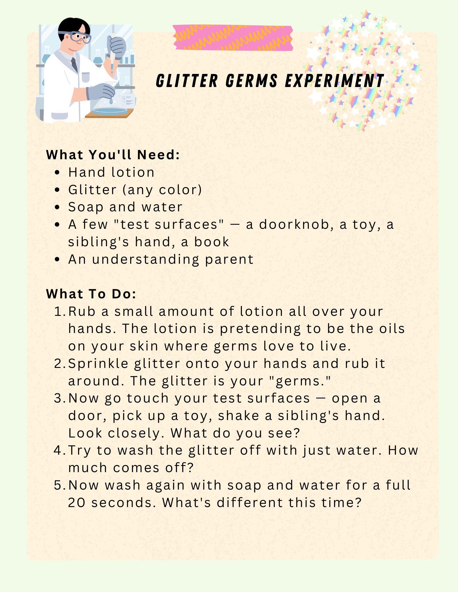 All About Germs Unit Study | Bacteria, Viruses, Hand Washing (digital ...