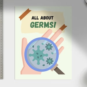Germs Science Unit Study: Bacteria, Viruses, Fungi (PDF Printable) - Etsy