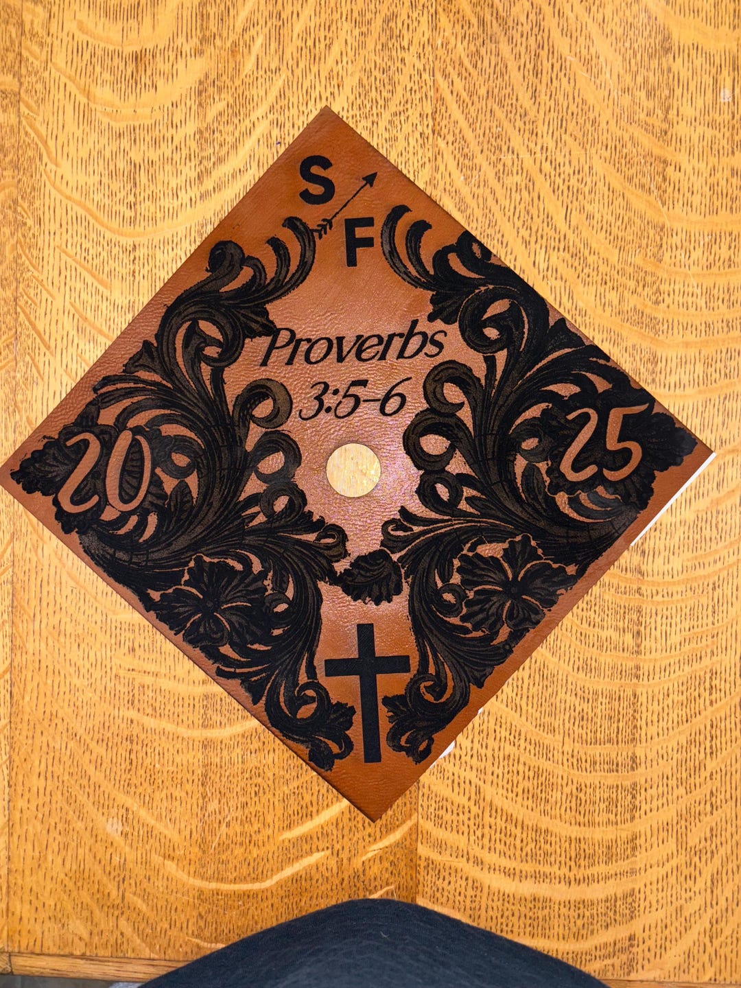 Leather Engraved Graduation Caps (black Engraving) - Etsy