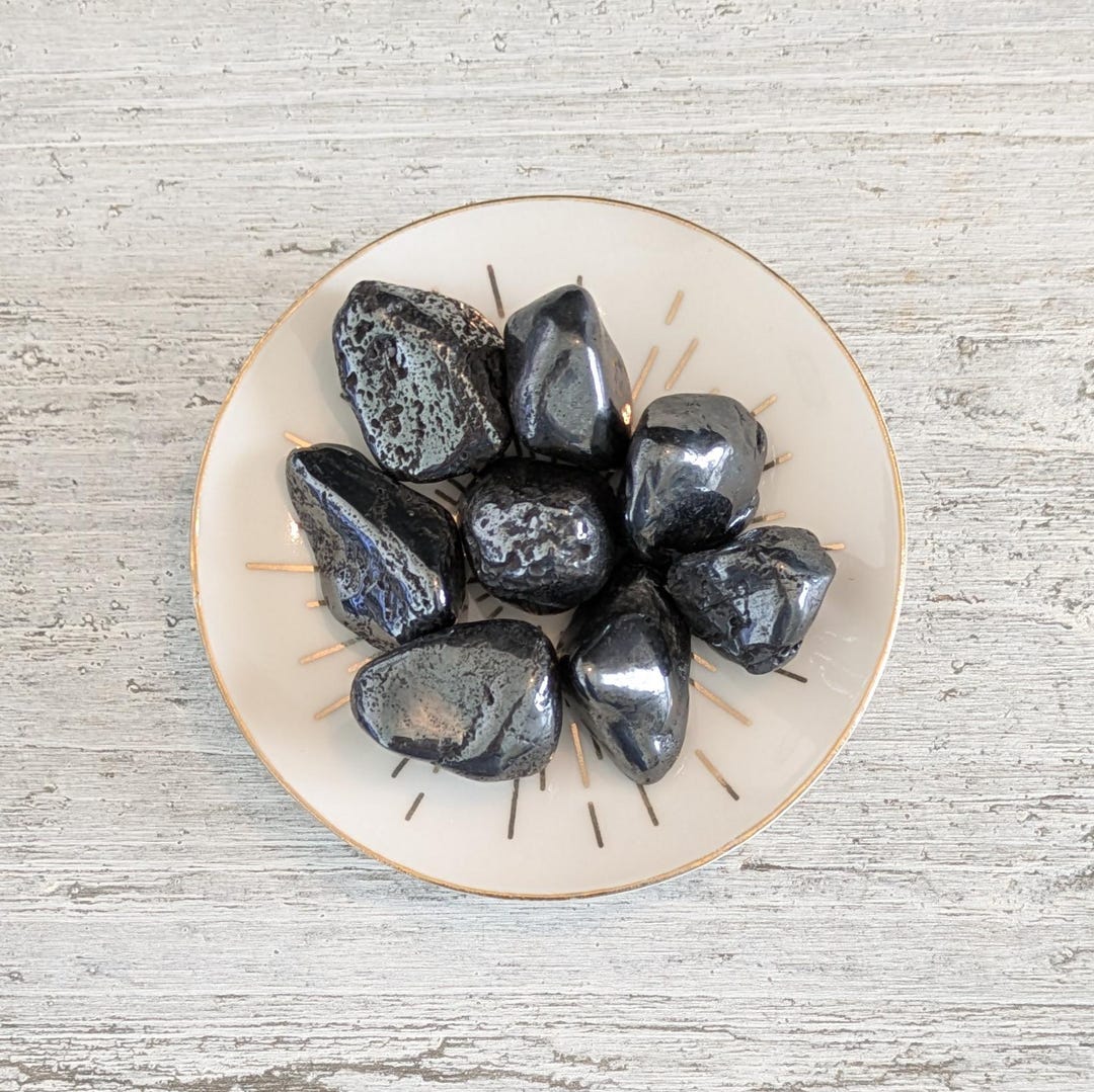 Manganese Crystal Tumbled Stone 15-30mm - Empowering Gemstone - Etsy