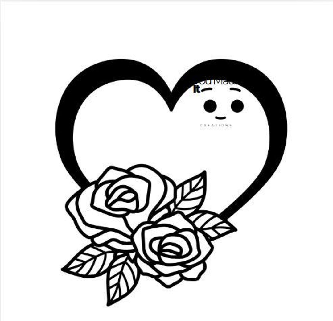 Heart Vector SVG - Etsy