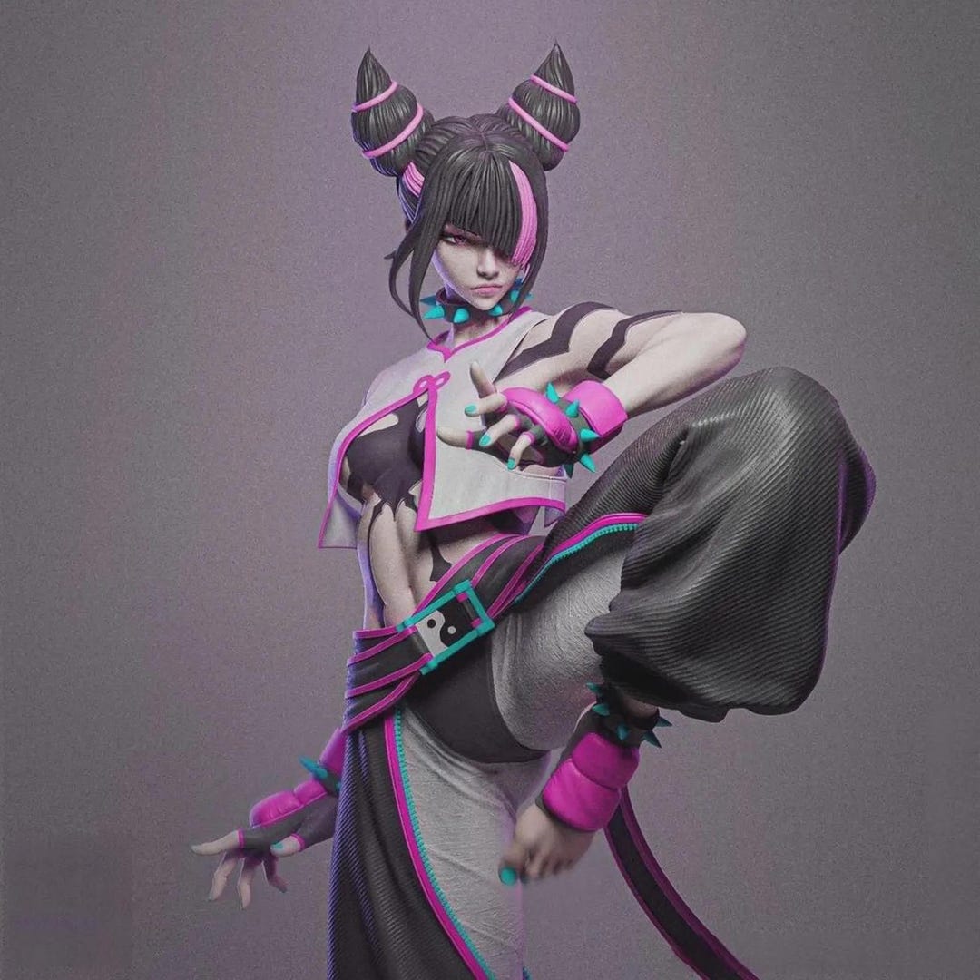 Juri, 220mm 12K Resin Model Kit Painted 3d Printed DIY Figure - Etsy